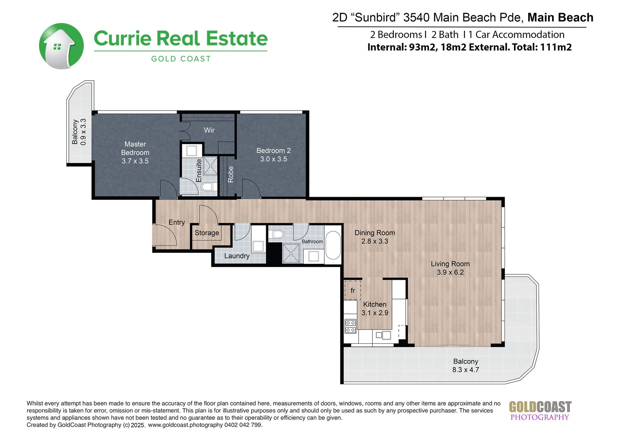 Renovators Delight - 2 Bedroom 2 Bathroom - Main Beach across from the beach - MinusTheAgent